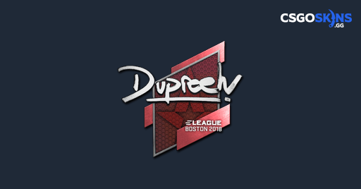 Sticker | dupreeh | Boston 2018 - CSGOSKINS.GG