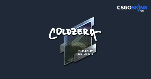 Sticker | coldzera (Foil) | Boston 2018 - CSGOSKINS.GG