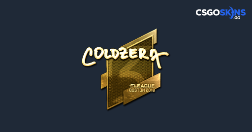 Sticker | coldzera (Gold) | Boston 2018 - CSGOSKINS.GG