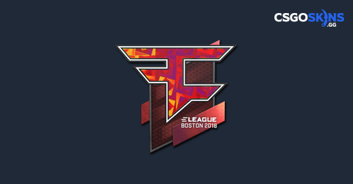 Sticker | FaZe Clan (Holo) | Boston 2018 - CSGOSKINS.GG
