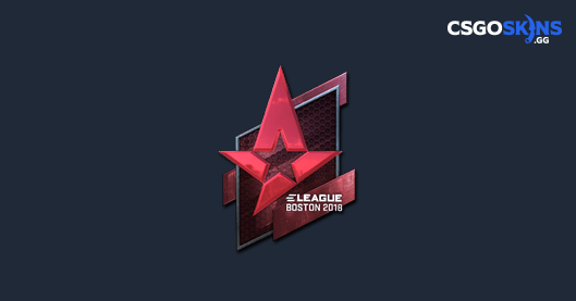 Sticker | Astralis (Foil) | Boston 2018 - CSGOSKINS.GG