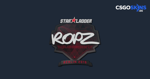 Sticker | ropz | Berlin 2019 - CSGOSKINS.GG