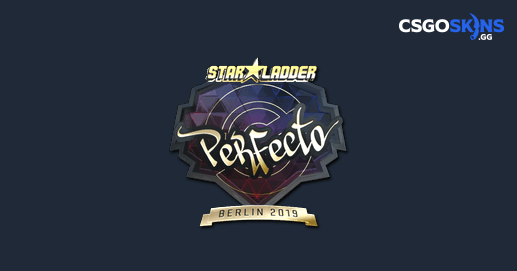 Sticker | Perfecto (Gold) | Berlin 2019 - CSGOSKINS.GG