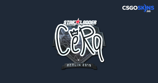 Sticker | CeRq (Foil) | Berlin 2019 - CSGOSKINS.GG