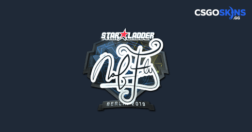 Sticker | NAF (Foil) | Berlin 2019 - CSGOSKINS.GG