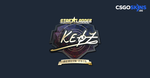 Sticker | Keoz (Gold) | Berlin 2019 - CSGOSKINS.GG