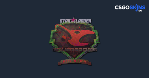 Sticker | mousesports (Holo) | Berlin 2019 - CSGOSKINS.GG