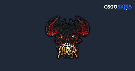 Patch | Metal Silver Demon - CSGOSKINS.GG