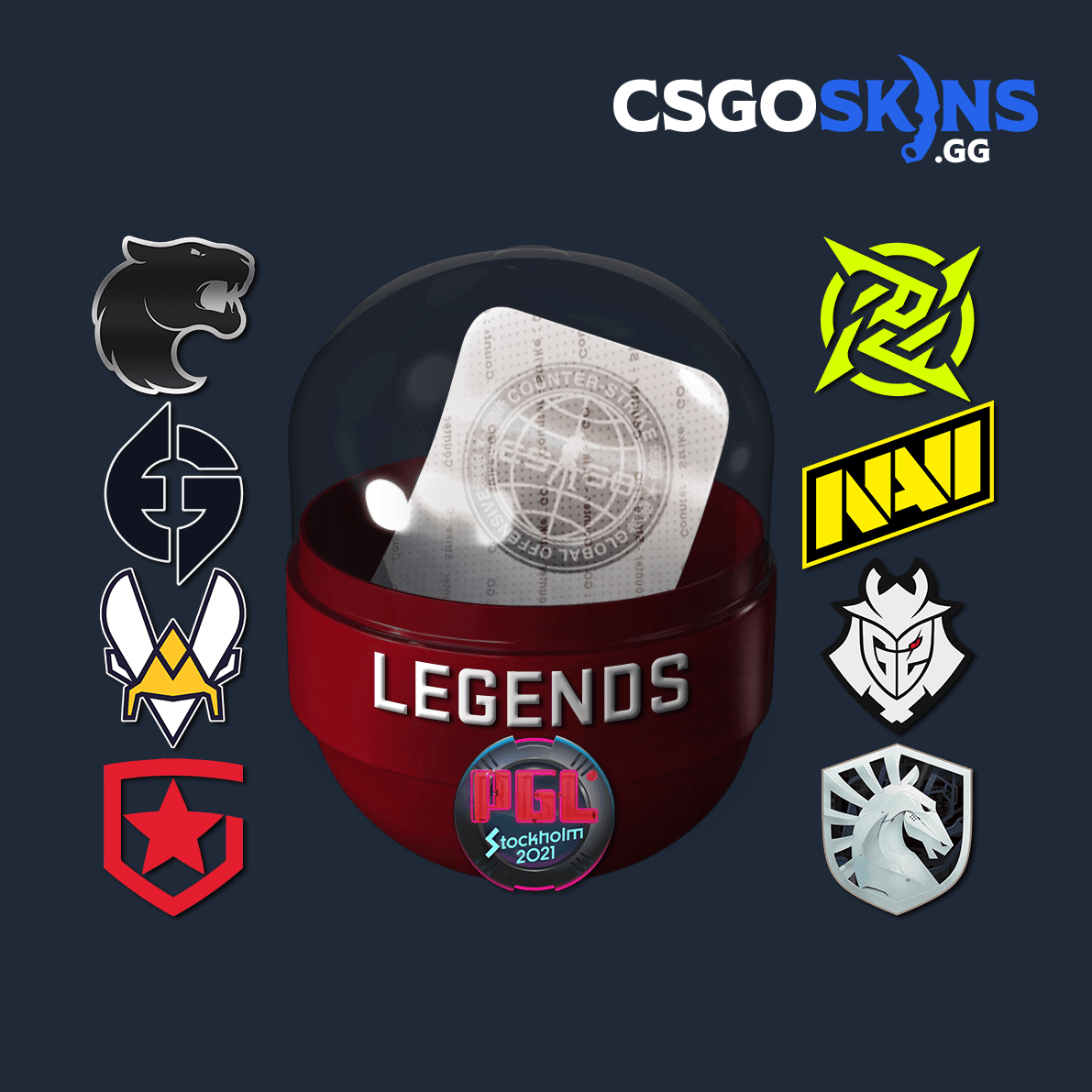 Stockholm 2021 Legends Sticker Capsule - CSGOSKINS.GG