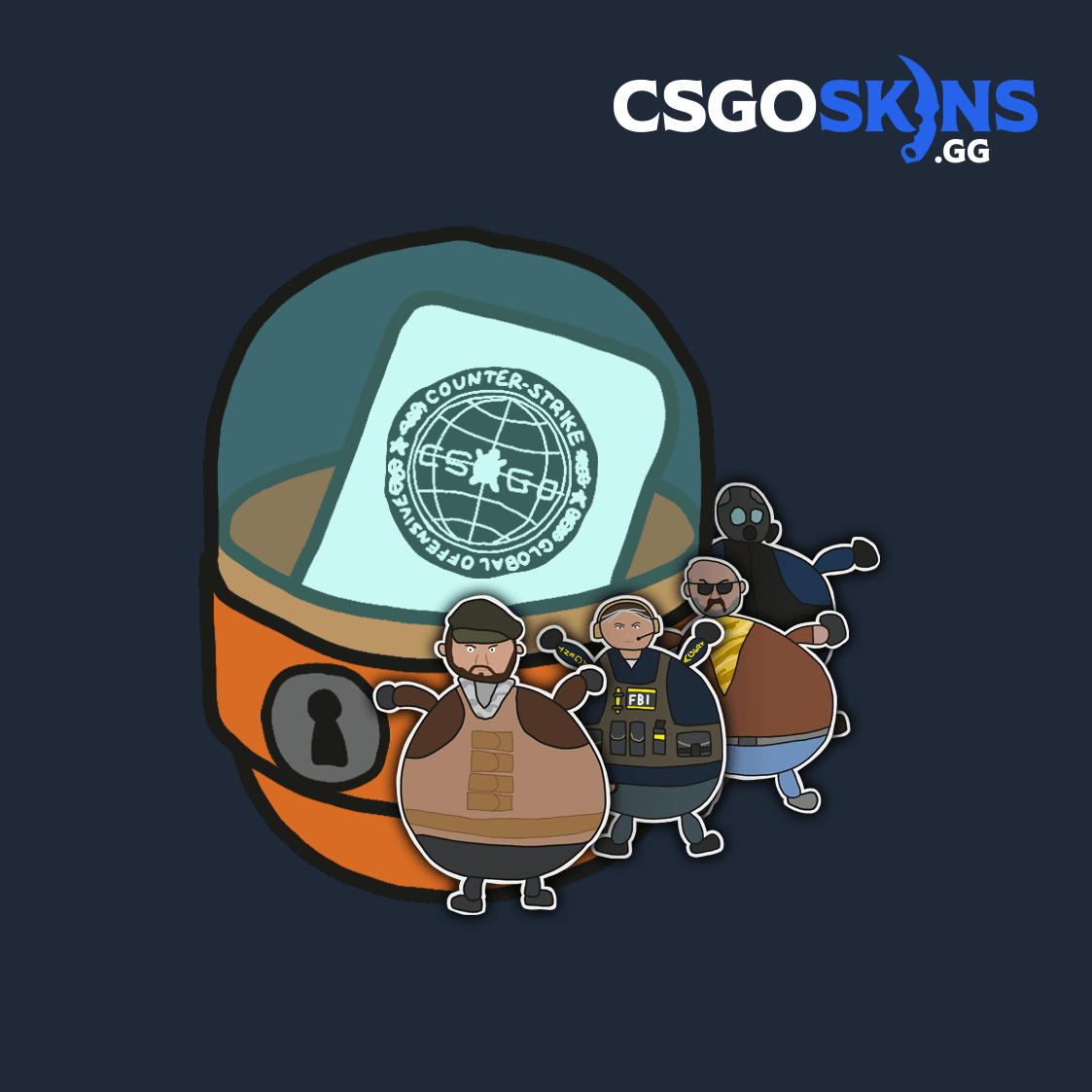 Poorly Drawn Capsule - CSGOSKINS.GG