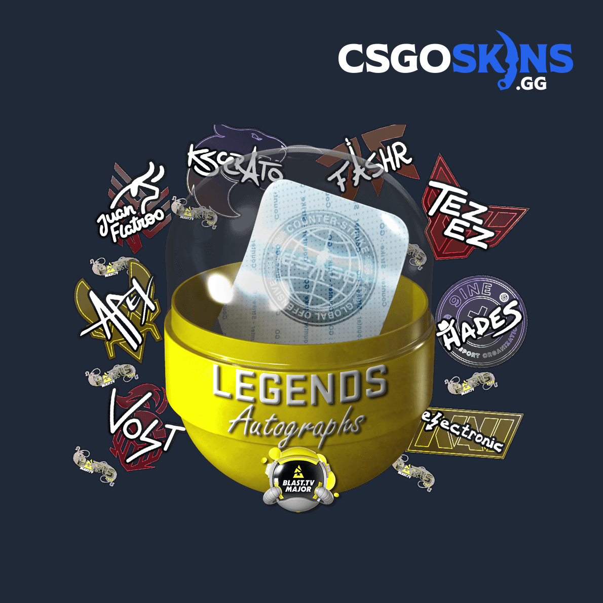 Paris 2023 Legends Autograph Capsule - CSGOSKINS.GG