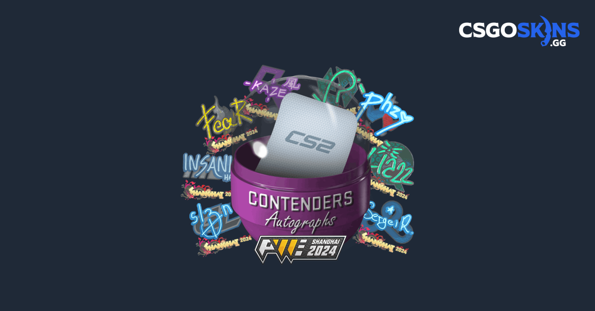 Shanghai 2024 Contenders Autograph Capsule - CSGOSKINS.GG