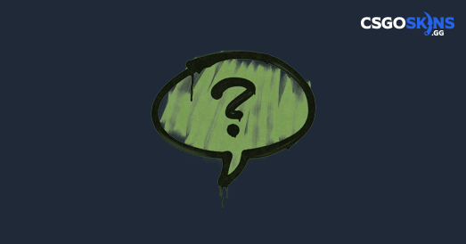 Sealed Graffiti | Question Mark - CSGOSKINS.GG