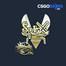 Sticker | Spinx (Gold, Champion) | Paris 2023 - CSGOSKINS.GG