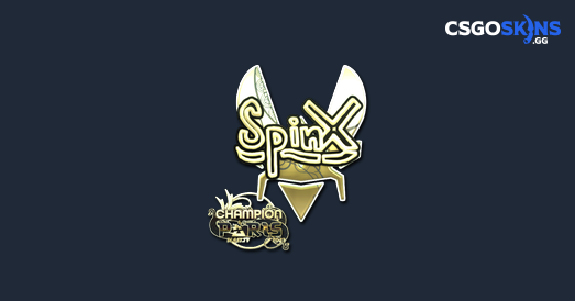 Sticker | Spinx (Gold, Champion) | Paris 2023 - CSGOSKINS.GG
