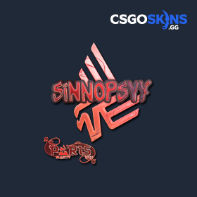 Sticker | sinnopsyy (Holo) | Paris 2023 - CSGOSKINS.GG