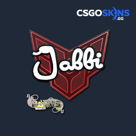 Sticker | jabbi | Paris 2023 - CSGOSKINS.GG