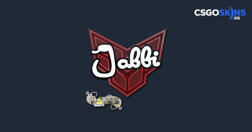 Sticker | jabbi | Paris 2023 - CSGOSKINS.GG