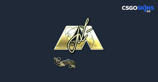 Sticker | jL (Gold) | Paris 2023 - CSGOSKINS.GG