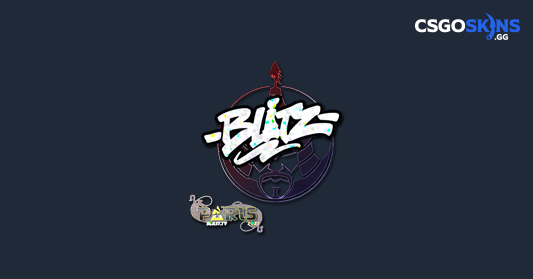 Sticker | bLitz (Glitter) | Paris 2023 - CSGOSKINS.GG