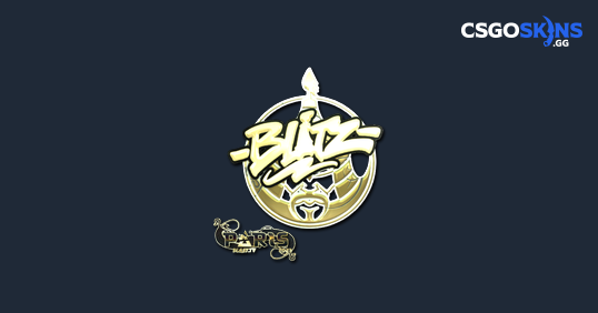 Sticker | bLitz (Gold) | Paris 2023 - CSGOSKINS.GG