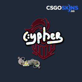 Sticker | Cypher (Glitter) | Paris 2023 - CSGOSKINS.GG