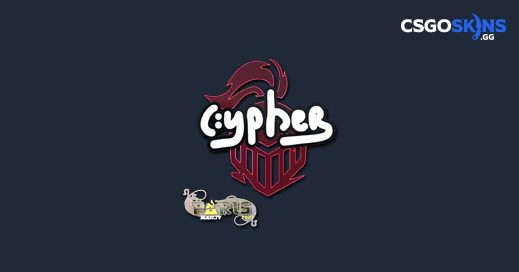 Sticker | Cypher | Paris 2023 - CSGOSKINS.GG