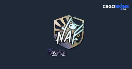 Sticker | NAF (Holo) | Paris 2023 - CSGOSKINS.GG