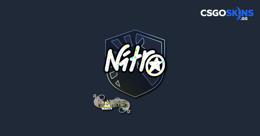 Sticker | nitr0 (Glitter) | Paris 2023 - CSGOSKINS.GG