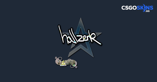 Sticker | hallzerk (Glitter) | Paris 2023 - CSGOSKINS.GG