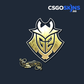 Sticker | G2 Esports (Gold) | Paris 2023 - CSGOSKINS.GG