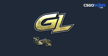 Sticker | GamerLegion (Gold) | Paris 2023 - CSGOSKINS.GG