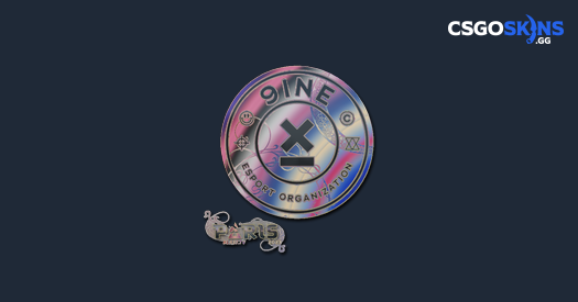 Sticker | 9INE (Holo) | Paris 2023 - CSGOSKINS.GG