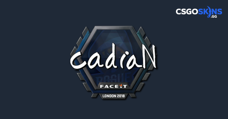 Sticker | cadiaN | London 2018 - CSGOSKINS.GG
