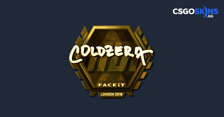 Sticker | coldzera (Gold) | London 2018 - CSGOSKINS.GG