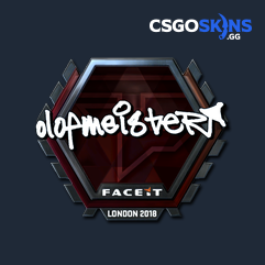 Sticker | olofmeister (Foil) | London 2018 - CSGOSKINS.GG