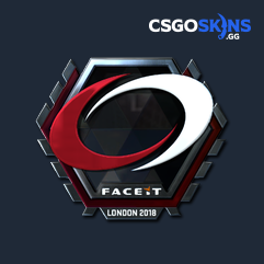 Sticker | compLexity Gaming (Foil) | London 2018 - CSGOSKINS.GG