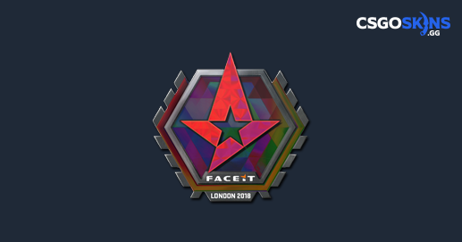 Sticker | Astralis (Holo) | London 2018 - CSGOSKINS.GG