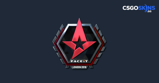 Sticker | Astralis (Foil) | London 2018 - CSGOSKINS.GG