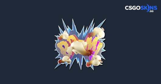 Sticker | Boom (Holo) - CSGOSKINS.GG