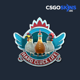 Sticker | Hard Cluck Life (Foil) - CSGOSKINS.GG
