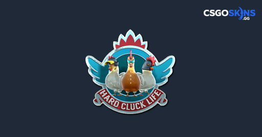 Sticker | Hard Cluck Life (Foil) - CSGOSKINS.GG