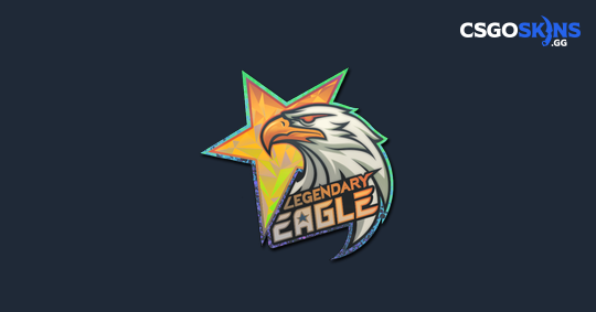 Sticker | Legendary Eagle (Holo) - CSGOSKINS.GG