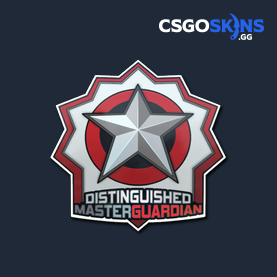 Sticker | Distinguished Master Guardian - CSGOSKINS.GG