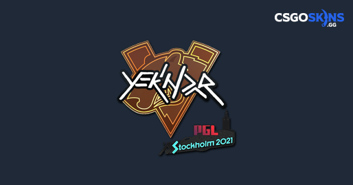 Sticker | YEKINDAR | Stockholm 2021 - CSGOSKINS.GG
