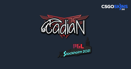 Sticker | cadiaN | Stockholm 2021 - CSGOSKINS.GG