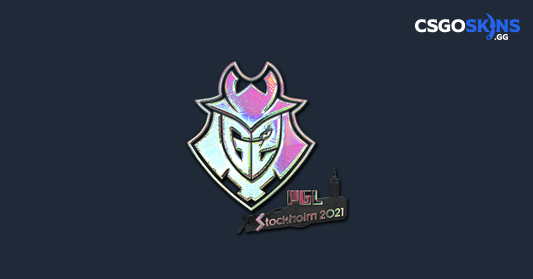 Sticker | G2 Esports (Holo) | Stockholm 2021 - CSGOSKINS.GG