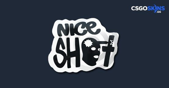 Sticker | Nice Shot - CSGOSKINS.GG