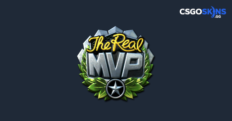 Sticker | The Real MVP (Foil) - CSGOSKINS.GG