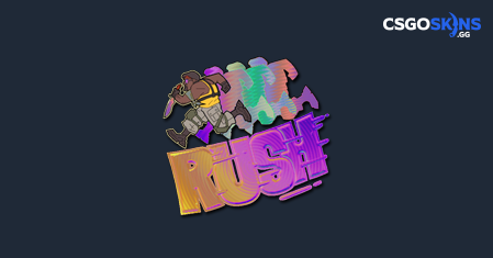 Sticker | T Rush (Holo) - CSGOSKINS.GG